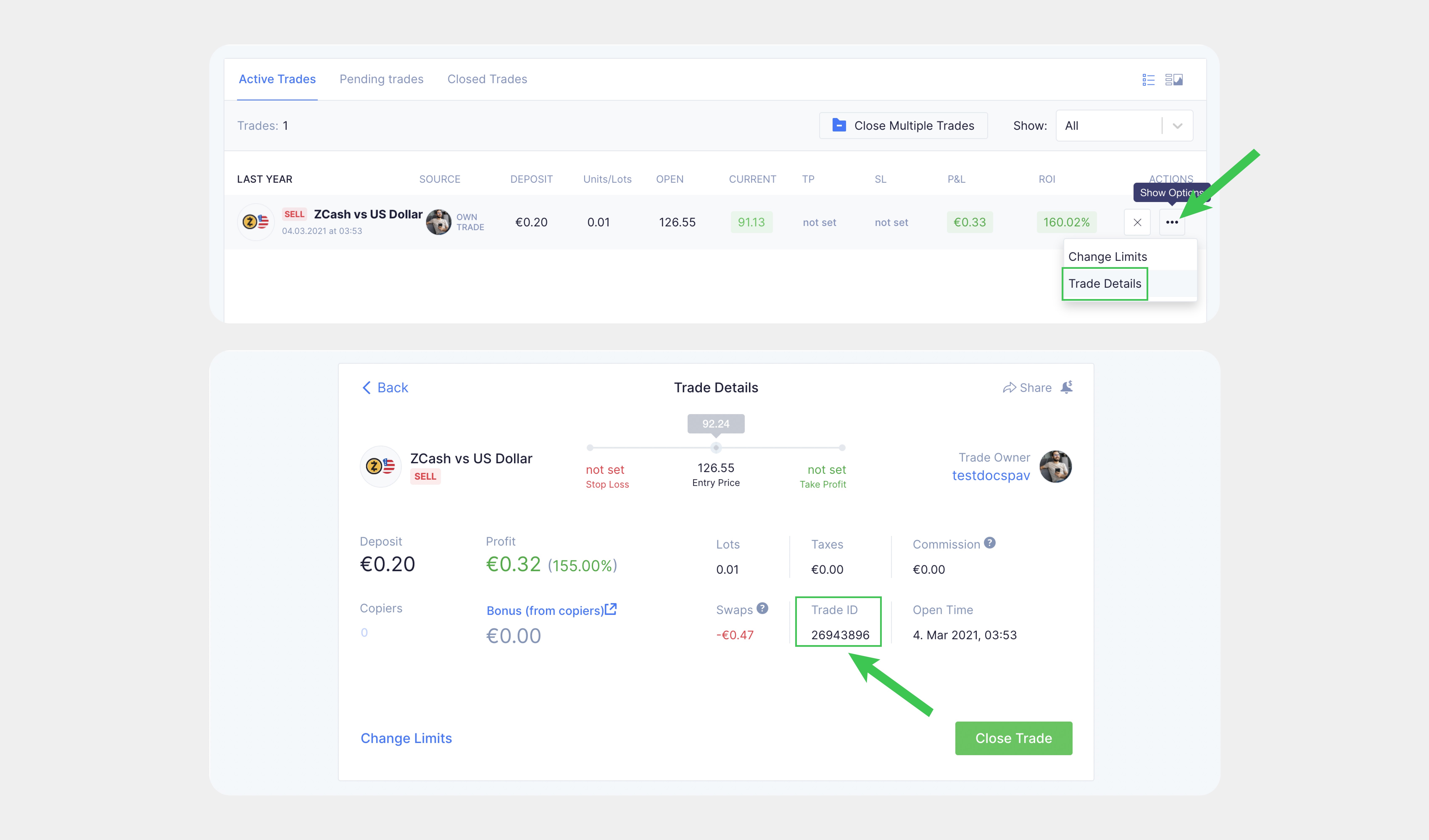 Where can I find my position ID number? – NAGA Markets